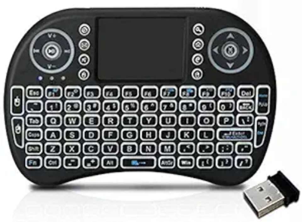 Clairbell BGF_878A_hard Keyboard with Backlight Touchpad Mouse, Mini ...