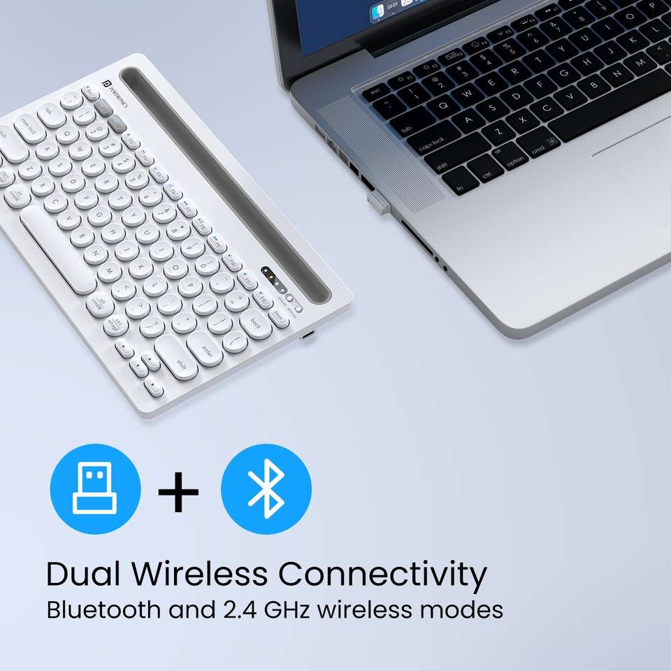 Portronics Bubble Dock Bluetooth, Wireless Handheld Multi-device ...