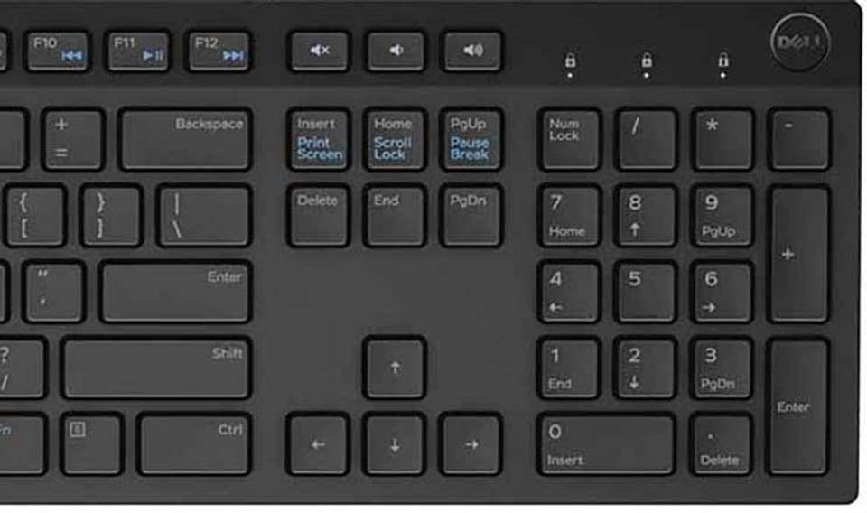 DELL KB216 Multimedia Keyboard with USB Interface, Plunger Keys ...