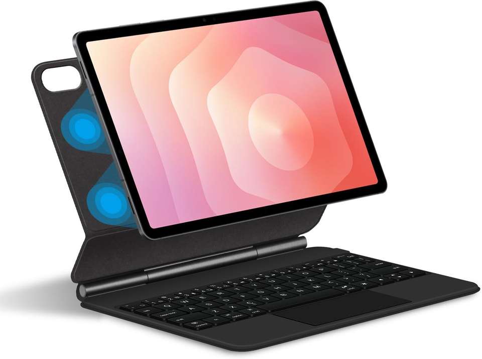 Proelite TouchPad Keyboard case for Galaxy Tab S11 11" Tablet Floating ...