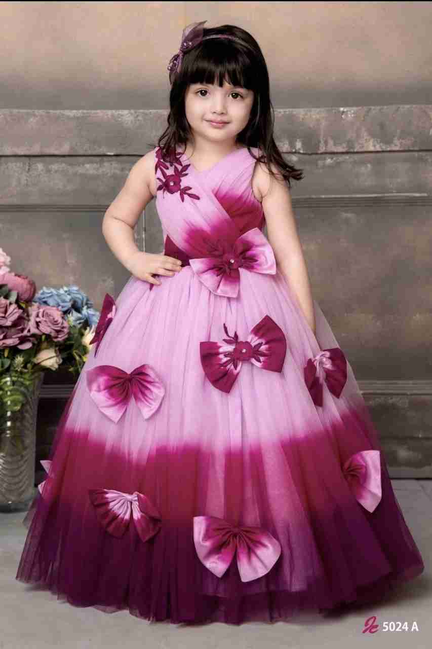 STAJMINADRESSES Girls Maxi/Full Length Party Dress Price in India - Buy ...