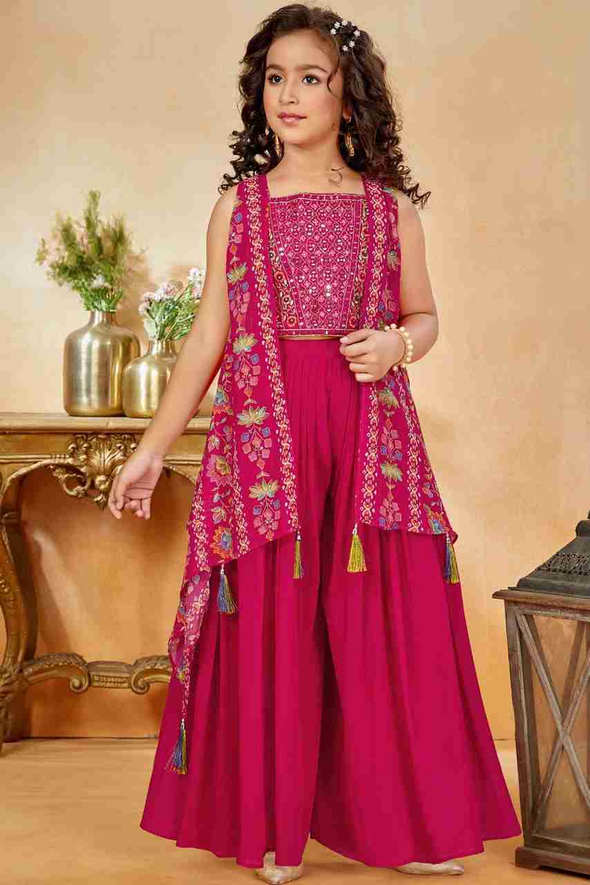 Dhvra Fashion Girls Lehenga Choli Ethnic Wear Embroidered Lehenga ...