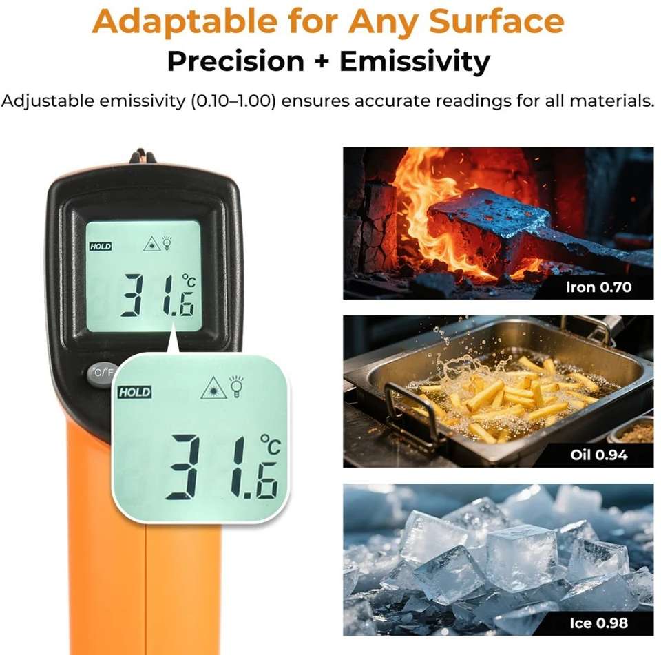 SIGMA SGT -4 Temperature Meter Thermometer (-50C to 400C) Infrared ...