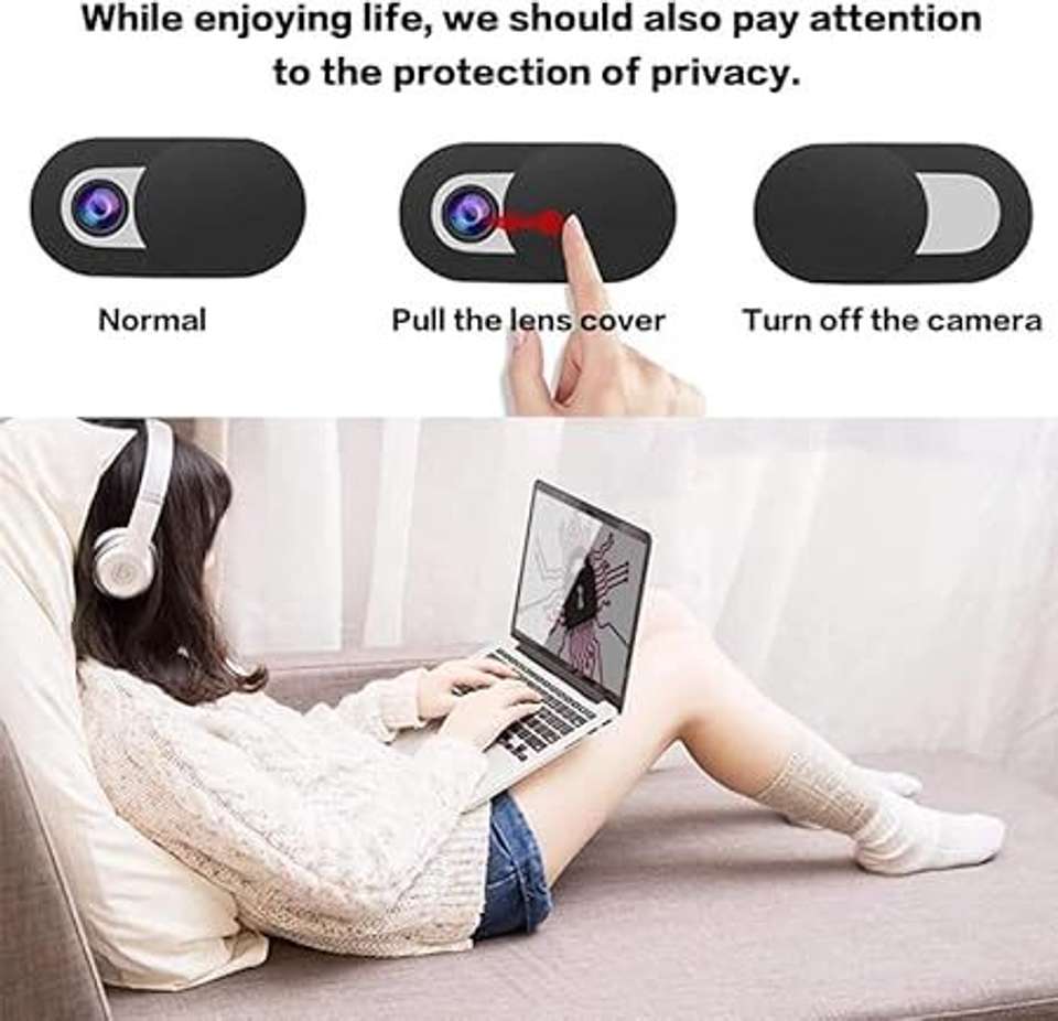 Lapster Camera Cover Webcam Cover Slider,Blocker For All Laptop Pc ...