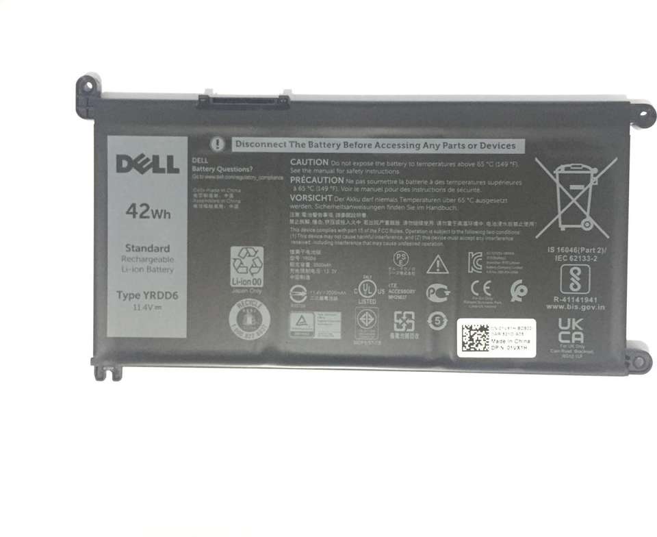 DELL 5482 5485 YRDD6 LAPTOP BATTERY 3 Cell Laptop Battery - DELL ...