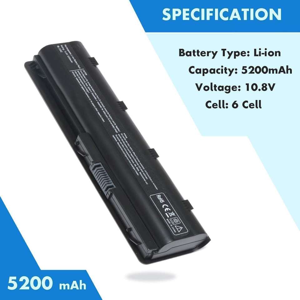 R & I 6 Cell Laptop Battery for HP MU06 430 G32 G4 G42 G56 G6 G62 G6T ...