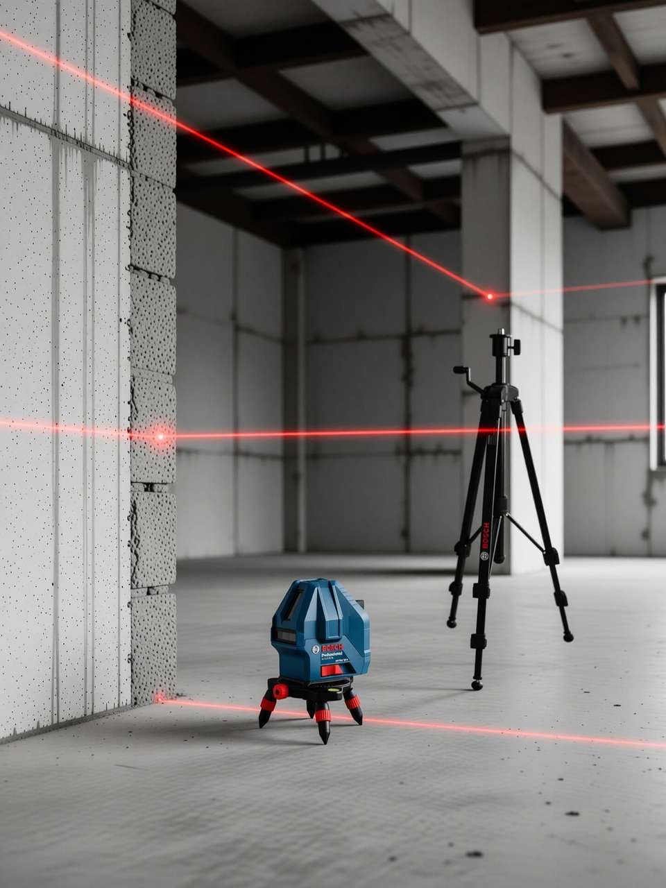 BOSCH GLL 3-15X Line Laser, IP54 15m Self Levelling (Accuracy: ± 0.2 mm ...
