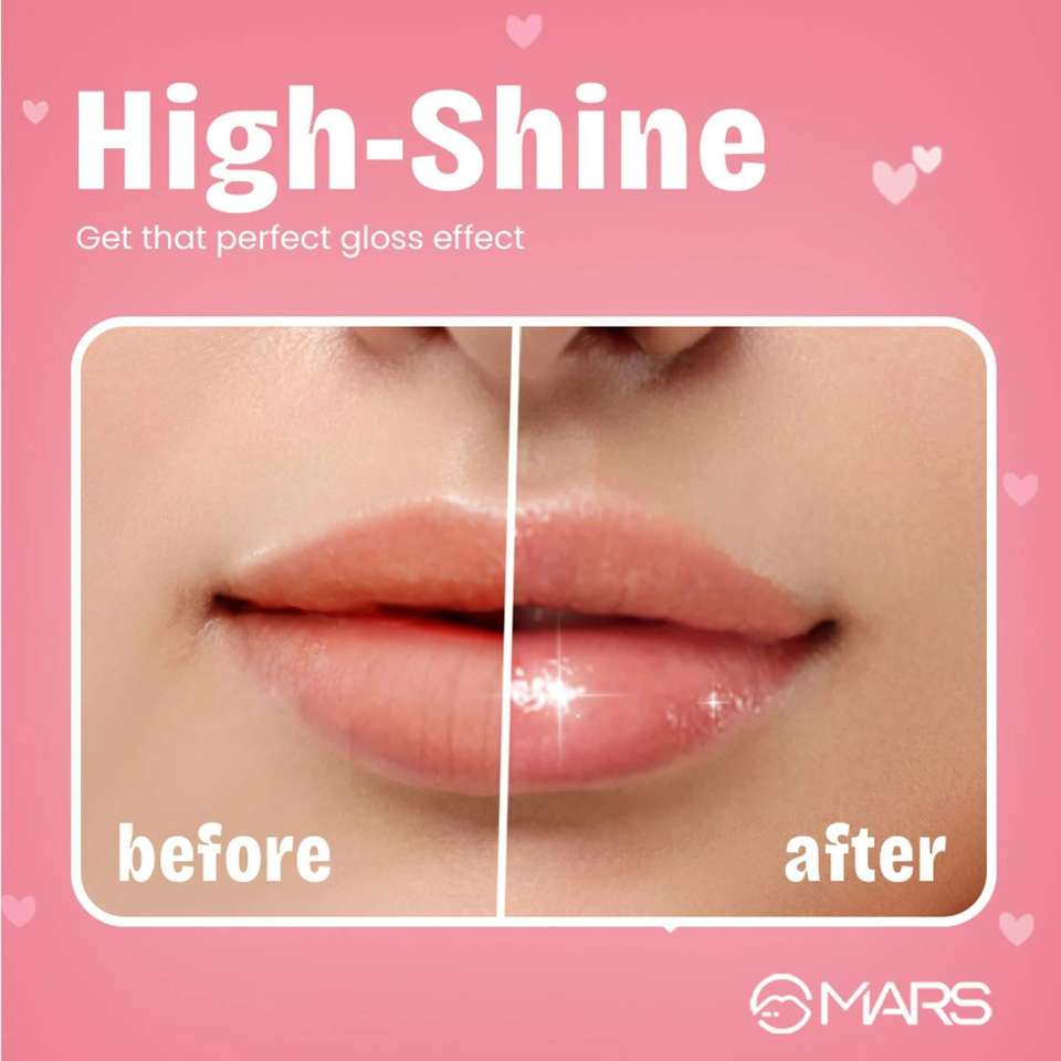 MARS Candylicious Coloured Lip Gloss | Hydrating | High Shine | Non ...