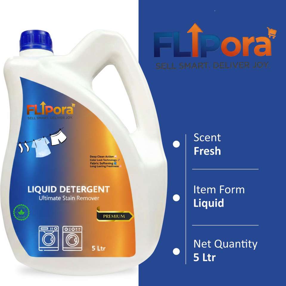 FLIPORA Washing Machine Liquid For Top & Front Load Lavender Liquid ...