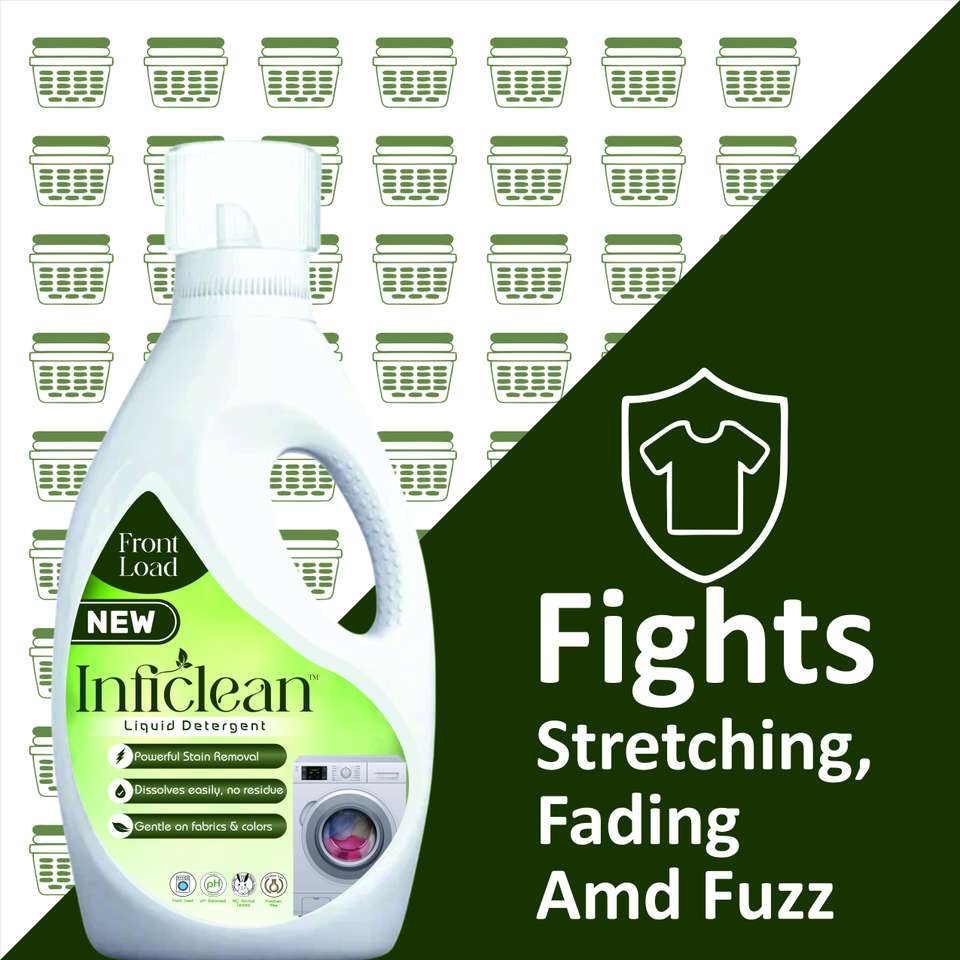 infi clean Liquid Detergent Suitable for front load and top load (6L ...