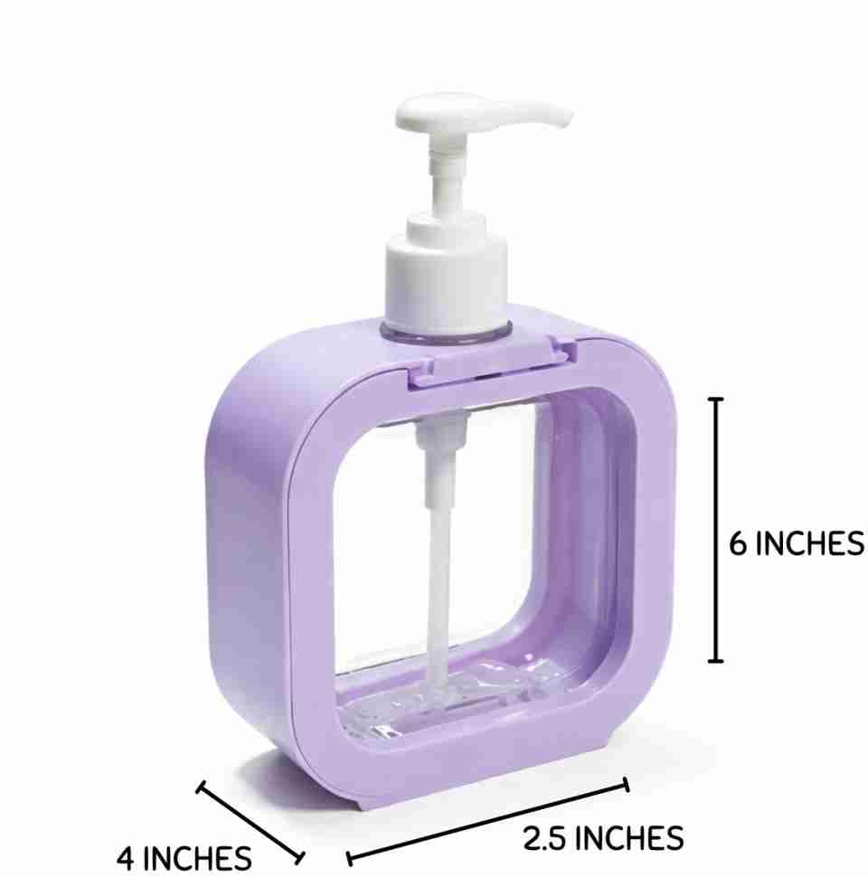 chiku Refillable Liquid Soap Dispenser with Pump for Bathroom, Kitchen ...