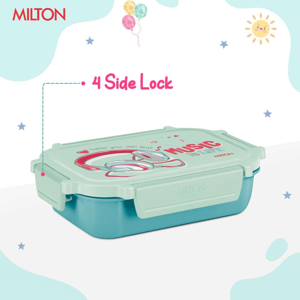 Flipkart.com | MILTON Sherry Steel Tiffin Lunch Box with inner Steel ...