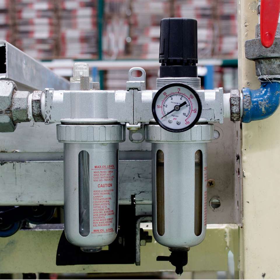 Implemental BSP Pneumatic FRL Unit (Air Filter+Regulator+Lubricator)(1/ ...