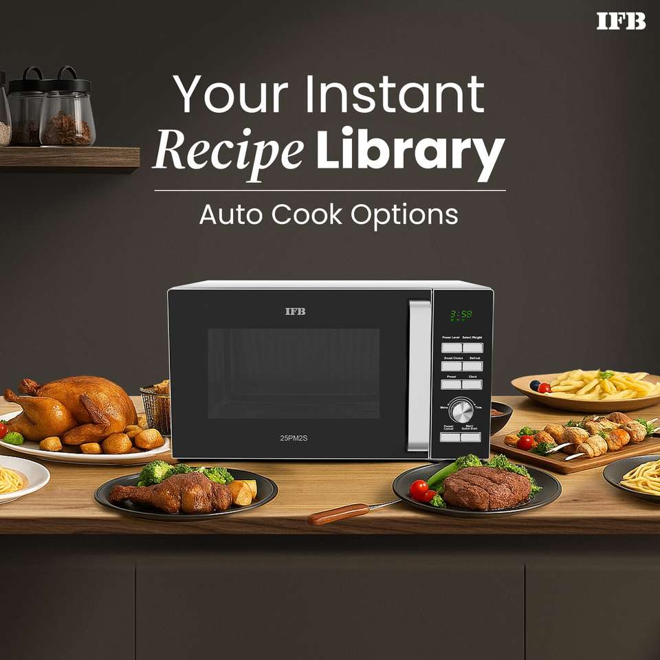 Flipkart.com | IFB 25 L 61 Auto Cook Menus, Mug Recipes, Steam Clean ...