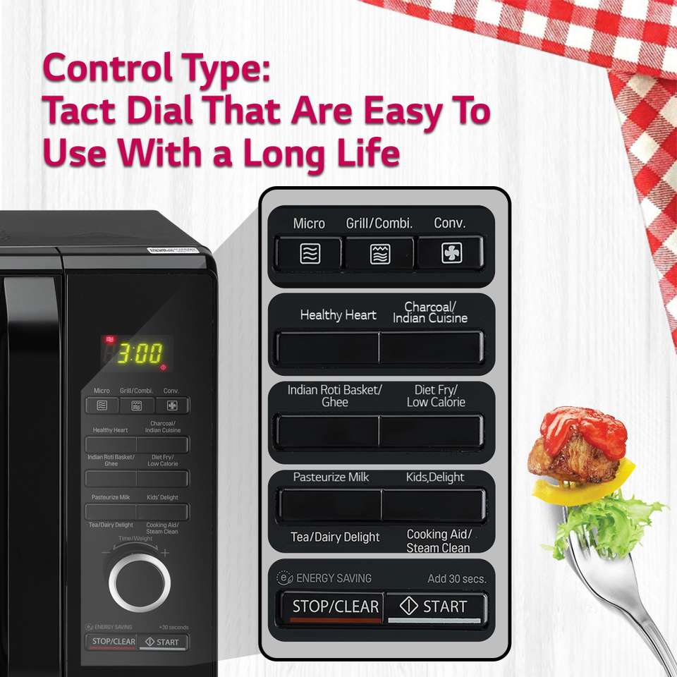 Flipkart.com | LG 28 L Diet Fry and 360 Degree Motorised Rotisserie for ...