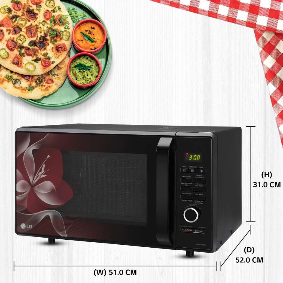 Flipkart.com | LG 28 L Diet Fry and 360 Degree Motorised Rotisserie for ...