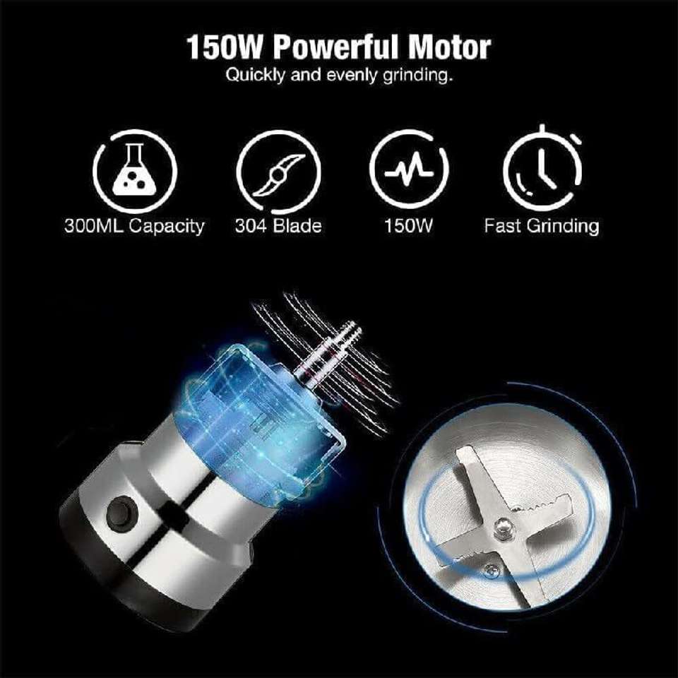 Nima Stainless Steel Electric Grinder,designed for effortlessly ...