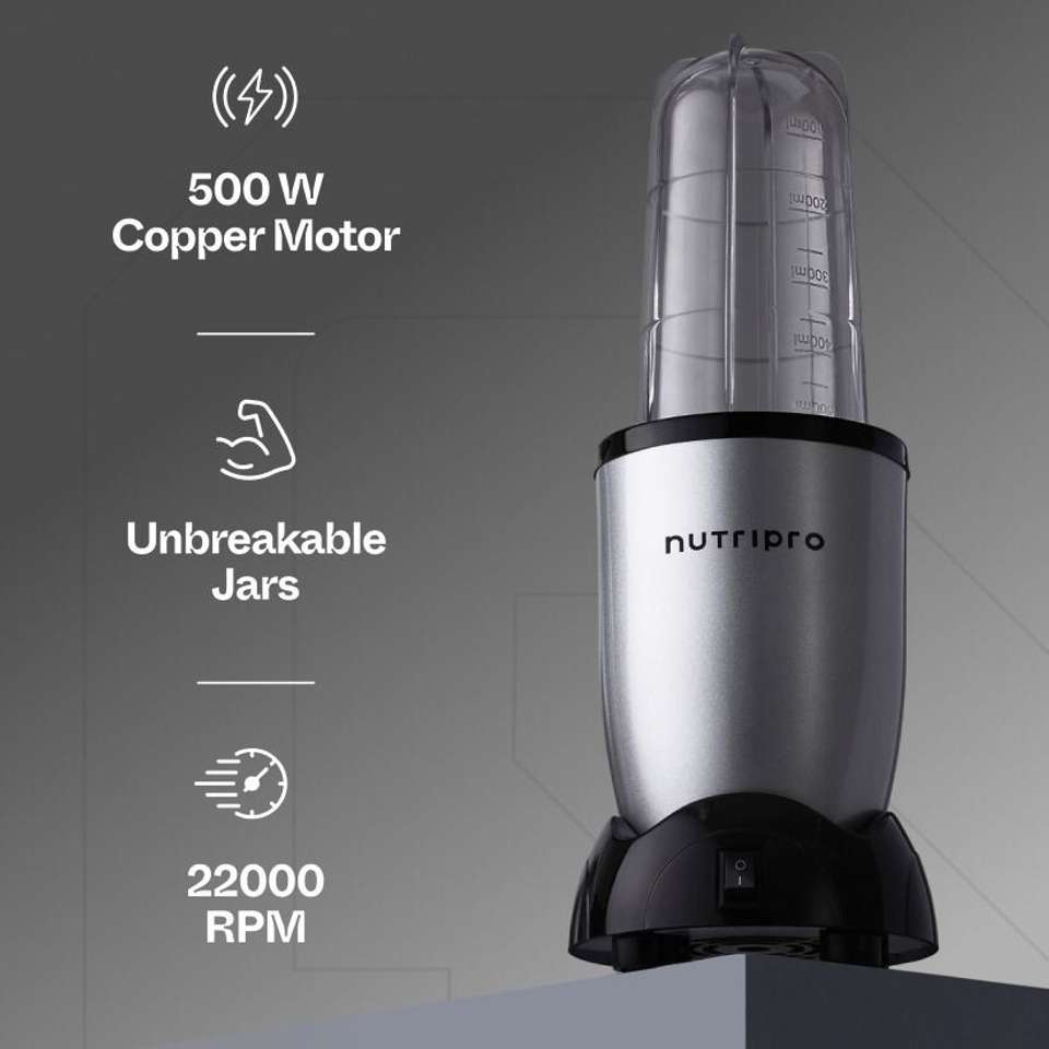 NutriPro Blender 500 W Juicer Mixer Grinder Price in India - Buy ...