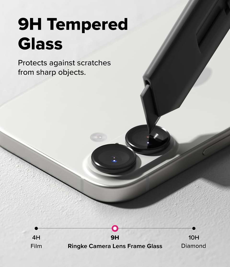 Besmon Back Camera Lens Ring Guard Protector for iPhone 17 Camera Lens ...