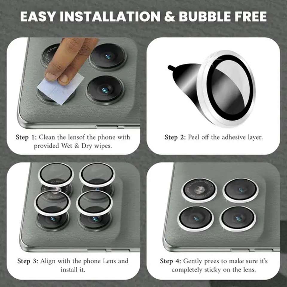 GDBUY Back Camera Lens Ring Guard Protector for MOTOROLA Edge 70 Fusion ...
