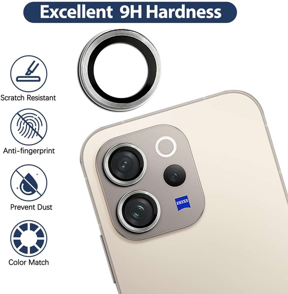 BRENZZ Back Camera Lens Ring Guard Protector for vivo V70 Elite Price ...