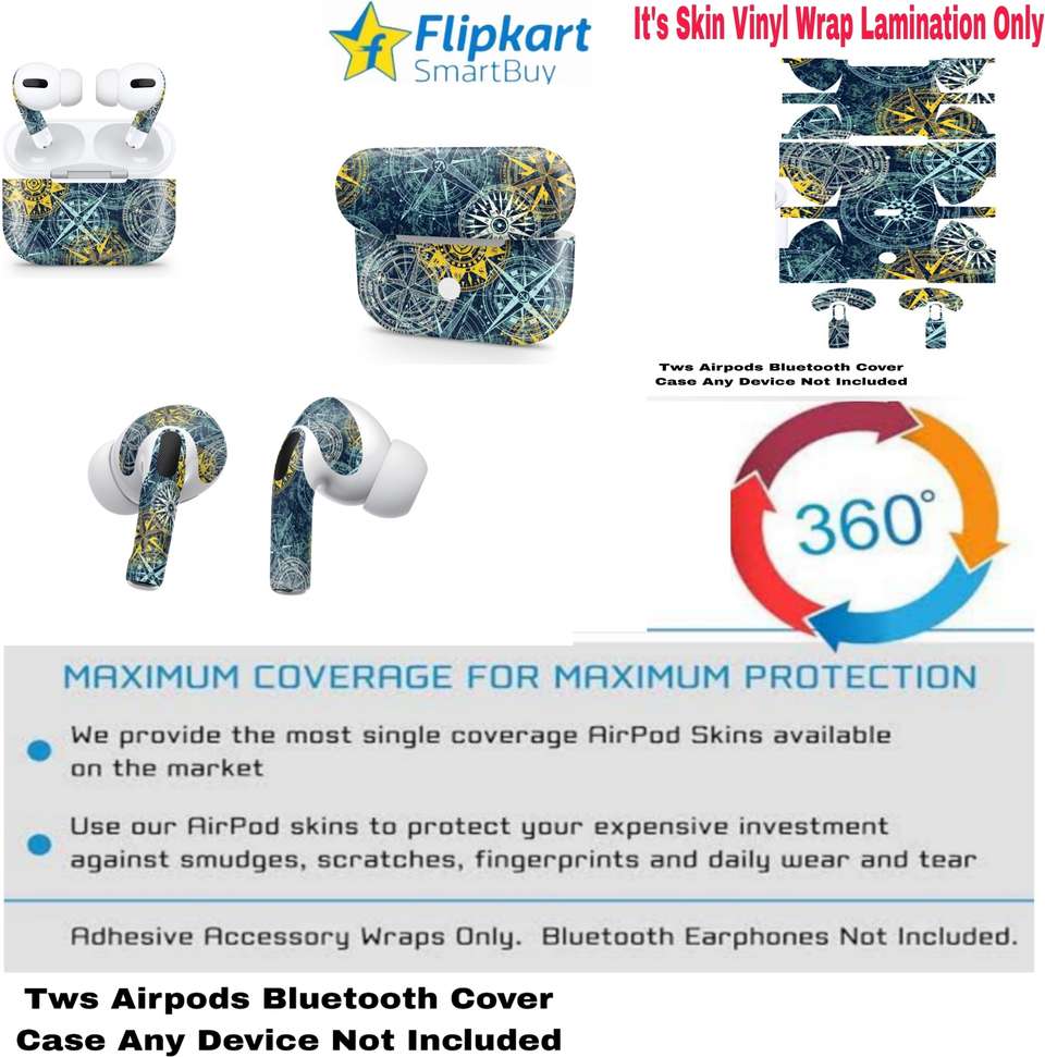 Flipkart SmartBuy AIRPOD PRO SKIN N.E.W.S(TWS AIRPOD DEVICE BLUETOOTH ...