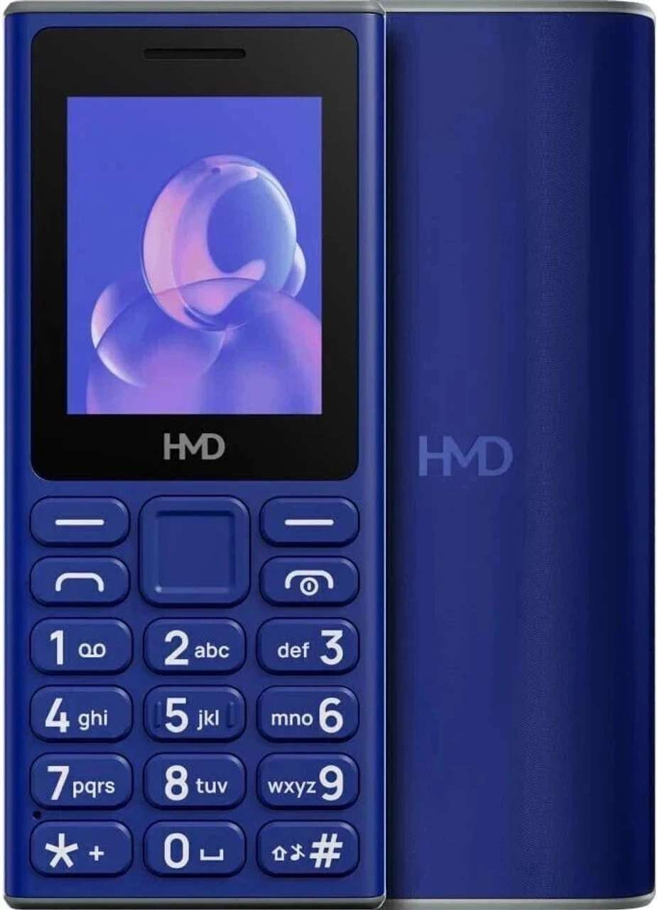 HMD 105 Dual Sim Keypad Phone with Built-in UPI App, Wireless FM Radio ...