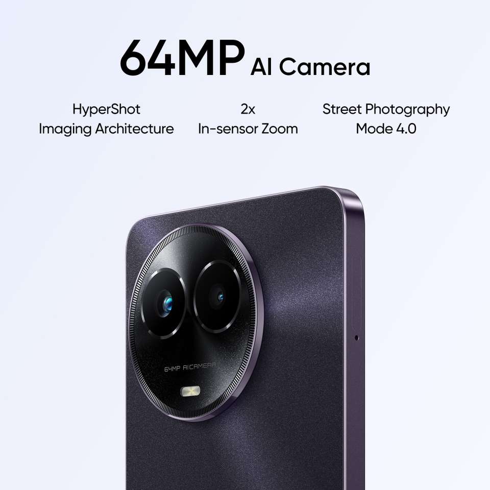 Realme 11x 5G (Purple Dawn, 128 GB) (6 GB RAM)
