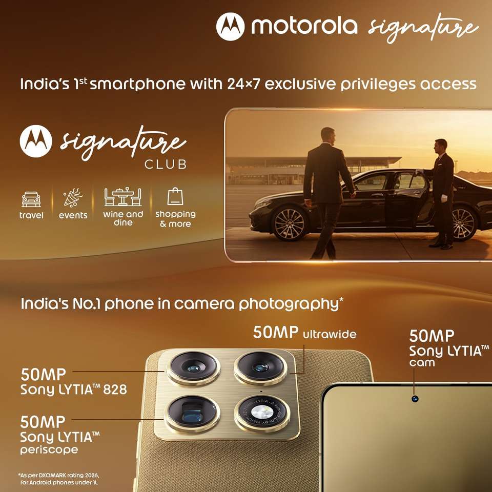 MOTOROLA Signature (512 GB Storage, 16 GB RAM) Online at Best Price On ...