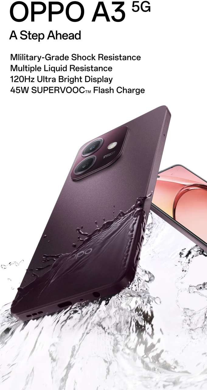 OPPO A3 5G (128 GB Storage, 6 GB RAM) Online at Best Price On Flipkart.com