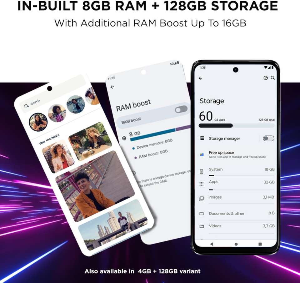 MOTOROLA G34 5G (128 GB Storage, 8 GB RAM) Online at Best Price On ...