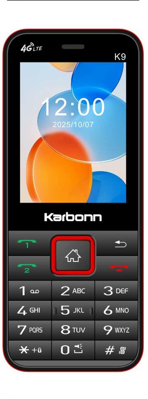KARBONN K9 4G Dual SIM, 2.4"LCD,2000mAh Battery,Youtube,Facebook,2MP ...