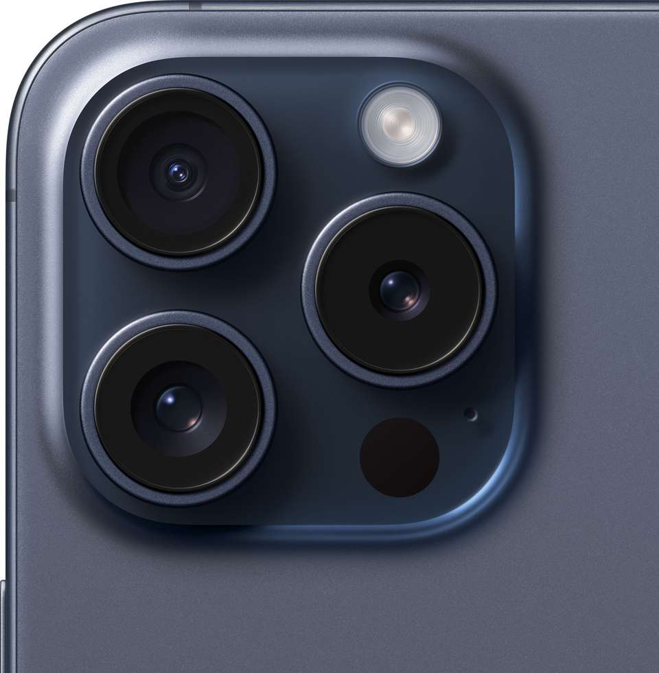 Apple iPhone 15 Pro (Blue Titanium, 128 GB)