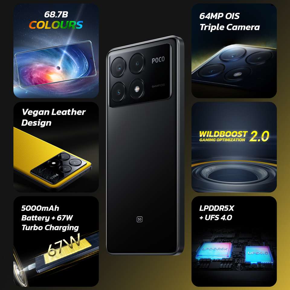 POCO X6 Pro 5G (512 GB Storage, 12 GB RAM) Online at Best Price On ...