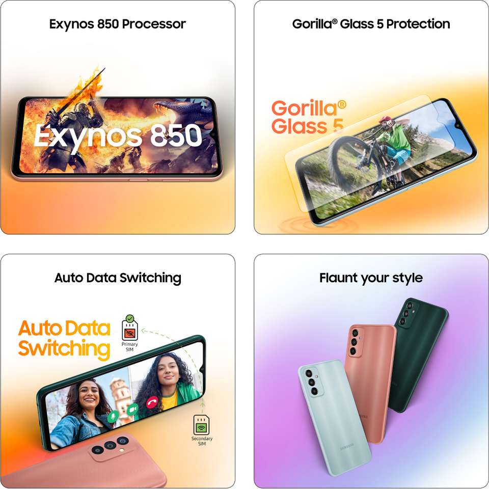 Samsung Galaxy F13 5G with 50 MP Camera, 6000 mAh battery & more