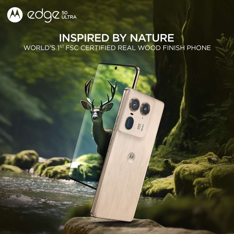 Motorola Edge 50 Ultra 5G (Nordic Wood, 512 GB) (12 GB RAM)