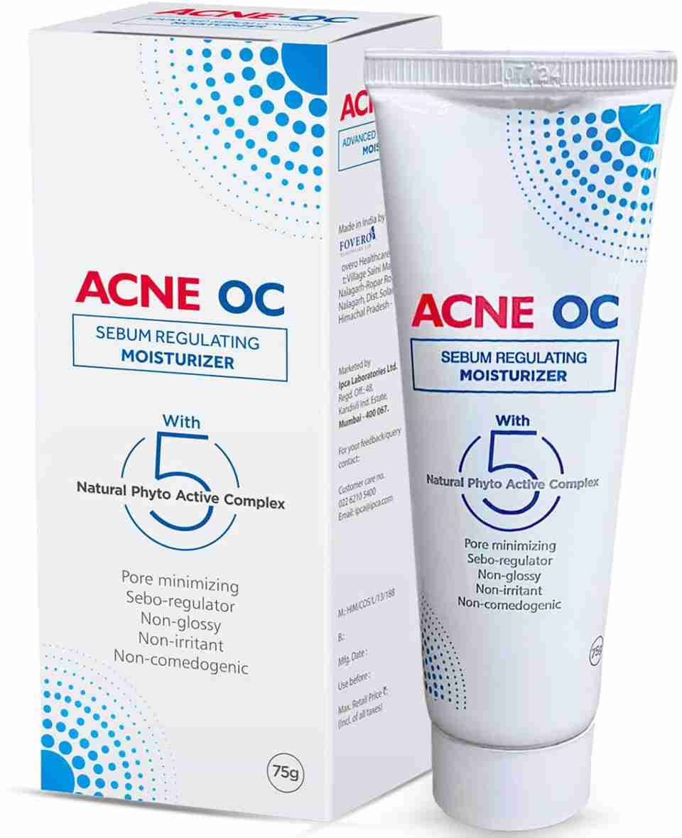 ACNE OC Moisturiser for Oily and Acne-Prone Skin, Non-Greasy ...