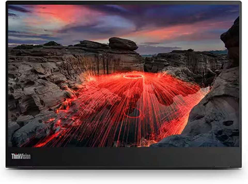 Lenovo 35.56 cm (14 inch) Full HD IPS Panel Monitor (M14T Gen2) Price ...