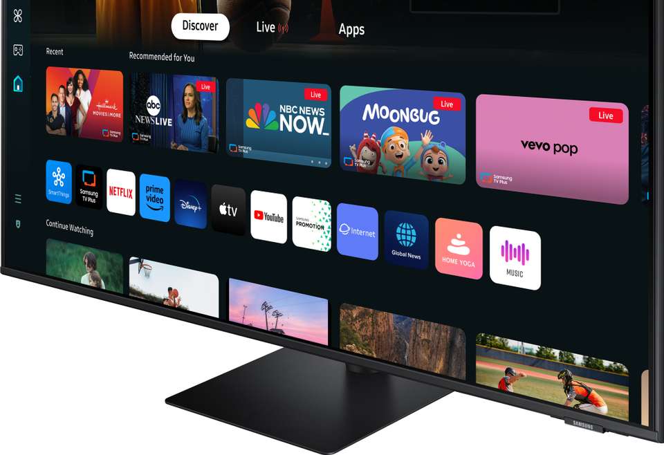 Samsung M7 107.7 cm (43 inch) 4K Ultra HD VA Panel with Mouse &Keyboard ...