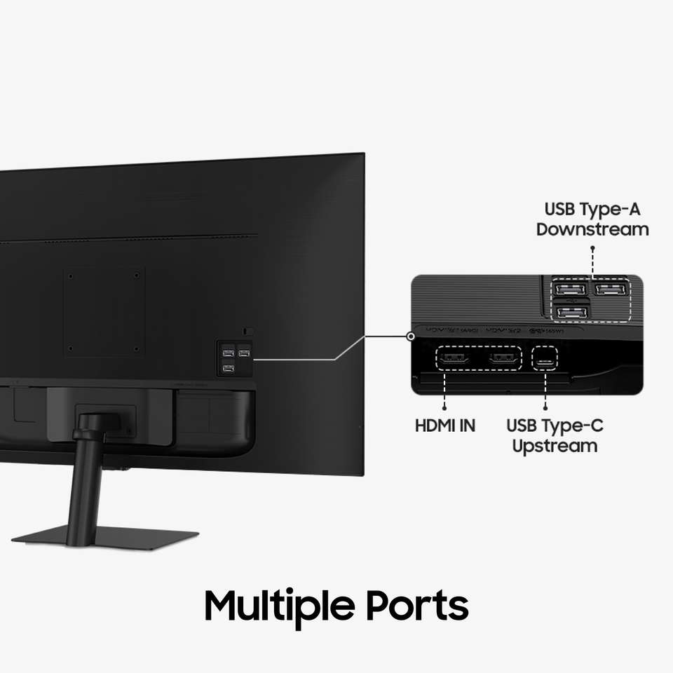 Samsung M7 80.0 cm (32 inch) 4K Ultra HD LED Backlit VA Panel with In ...