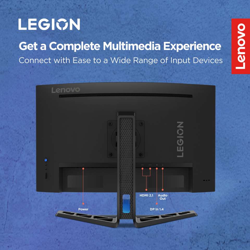 Lenovo 68.58 cm (27 inch) Curved Full HD VA Panel 99% sRGB, 90% DCI-P3 ...