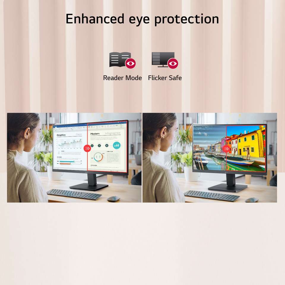LG 68.58 cm (27 inch) Full HD IPS Panel with 3-Side Borderless Display ...