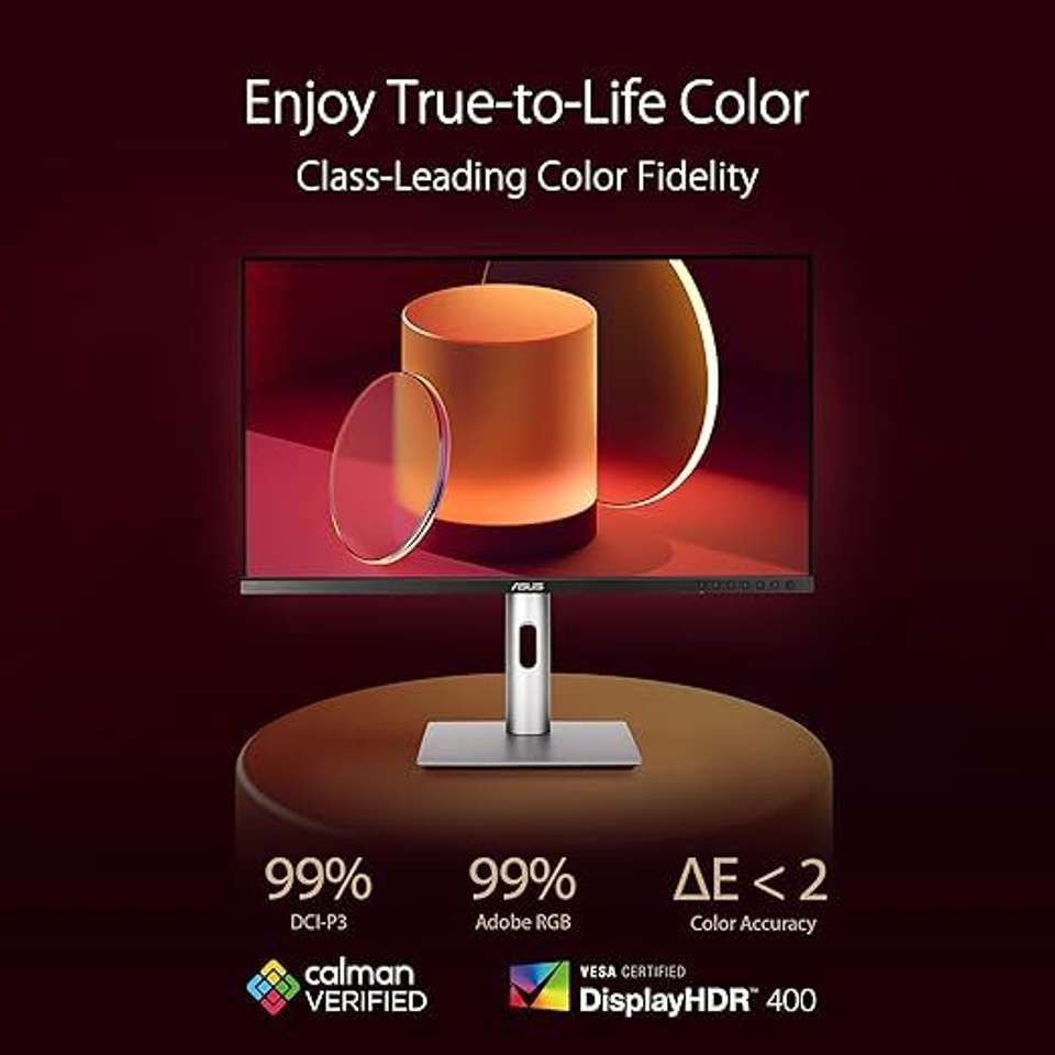 ASUS 68.58 cm (27 inch) 4K Ultra HD IPS Panel Monitor (PA279CRV ...