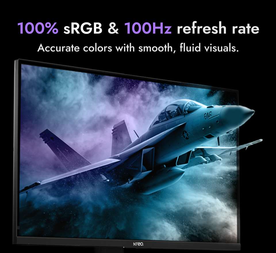 Kreo Obsidian 68.58 cm (27 inch) Quad HD LED Backlit IPS Panel Monitor ...