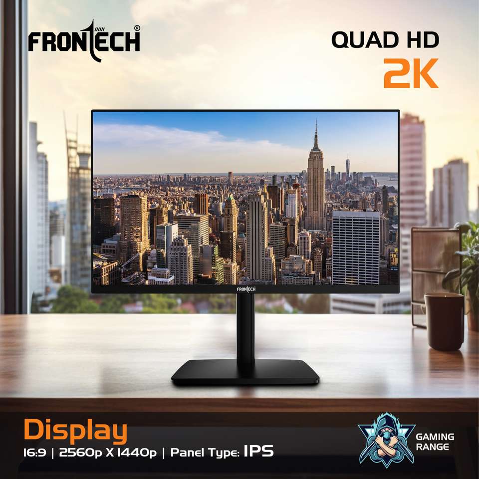 Frontech Gaming 68.58 cm (27 inch) Quad HD LED Backlit IPS Panel ...