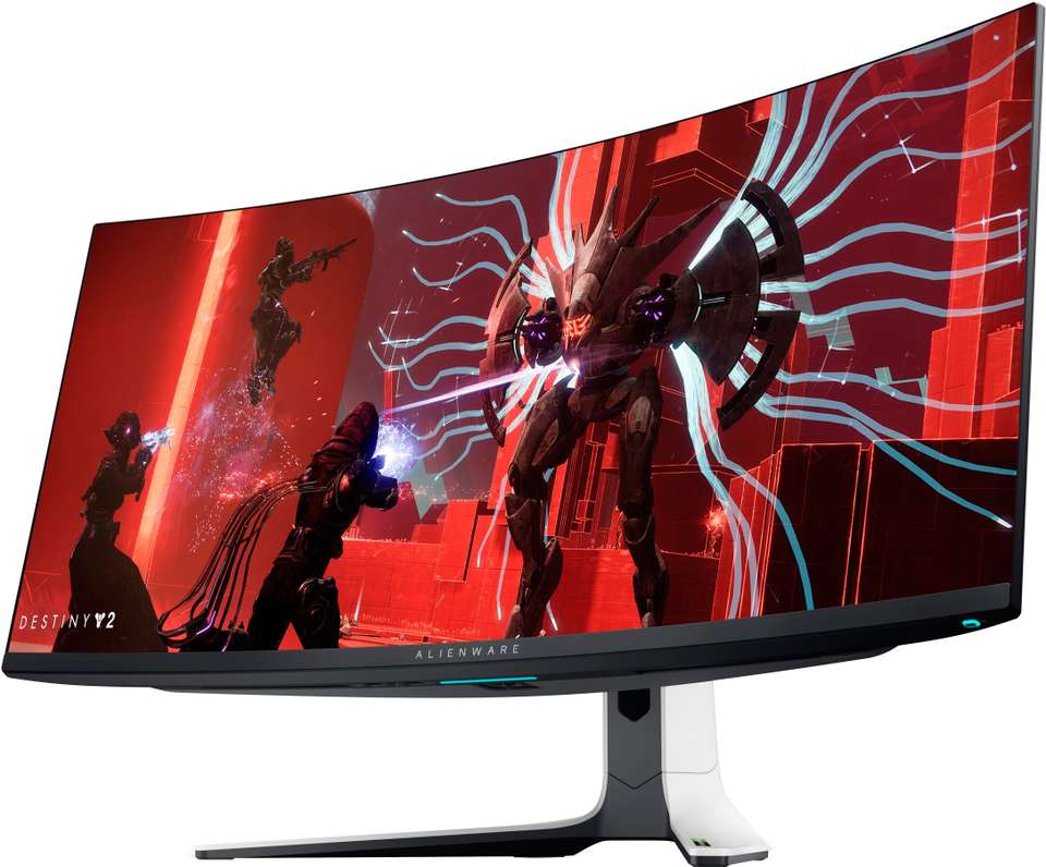 DELL 86.36 cm (34 inch) Curved UHD LED Backlit Gaming Monitor ...
