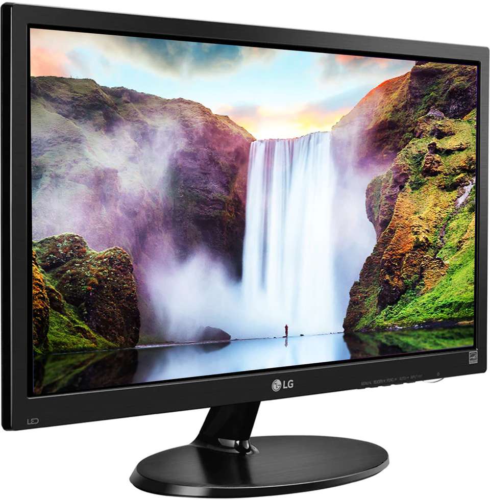 LG 46.99 cm (19 inch) HD LED Backlit TN Panel Monitor (19M38HB-B.BTRS ...
