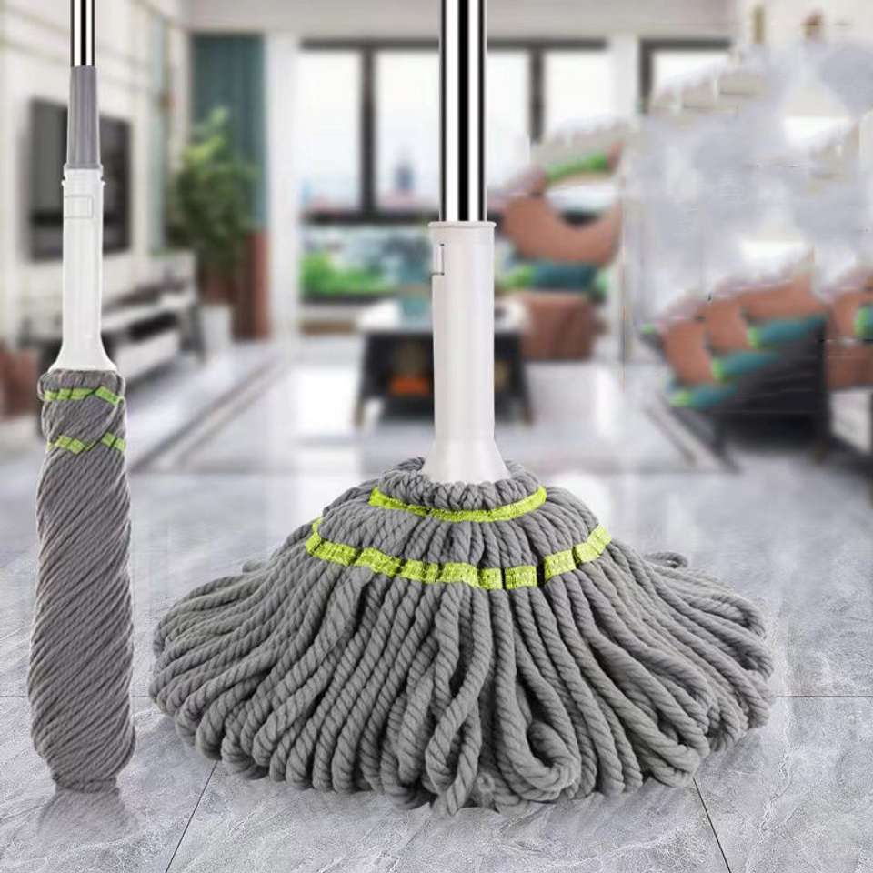 BOARDCAB Microfiber Twist Mop for Floor Cleaning Self-WringingSqueeze ...