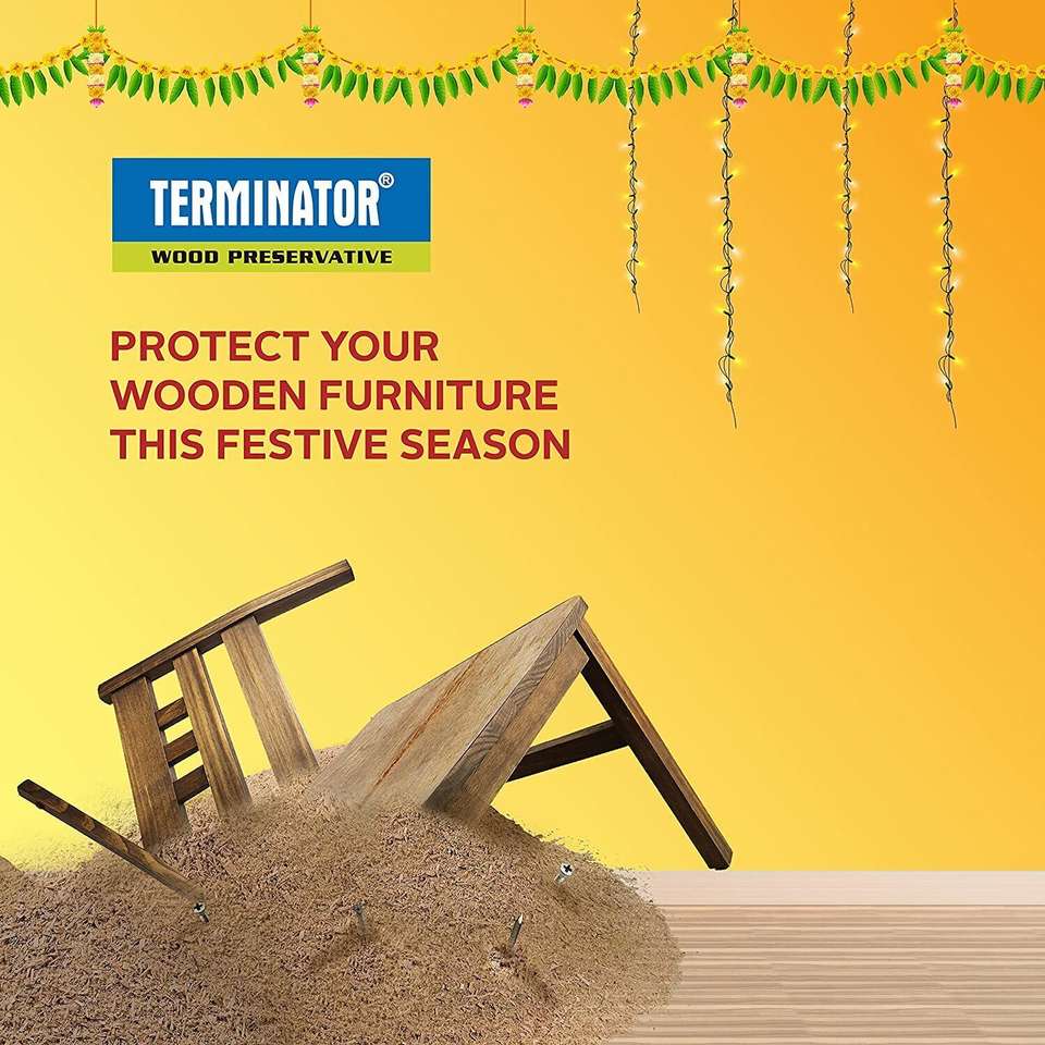 Terminator Eco-Friendly Wood Preservative For Termite & Borer Control ...