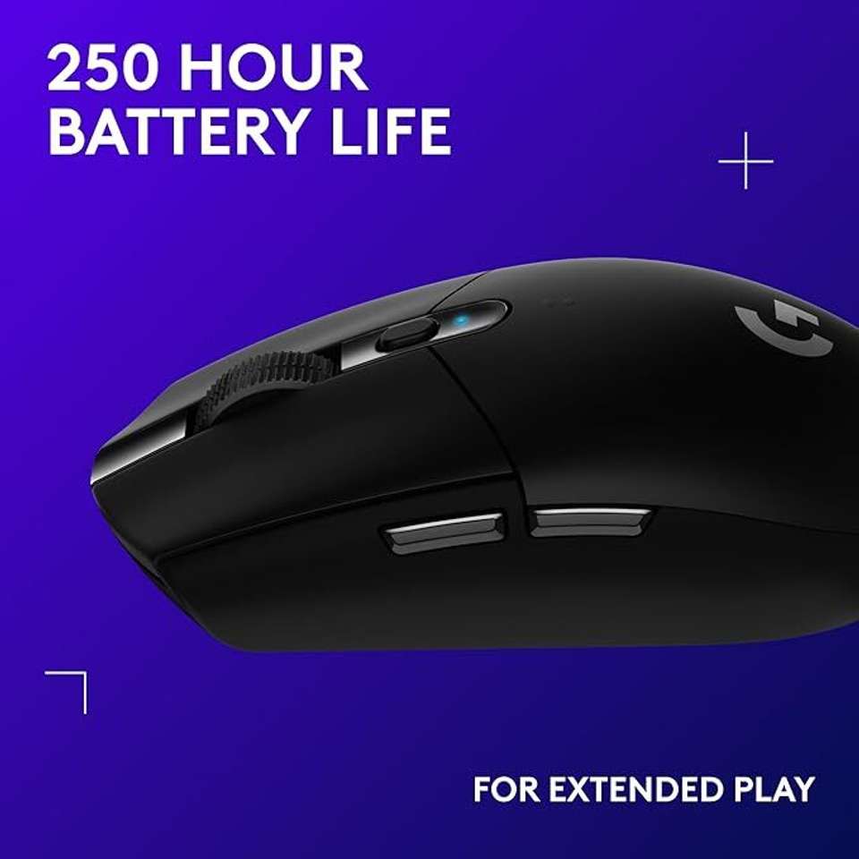 Logitech G305 Wireless Ambidextrous Optical Gaming Mouse - Logitech ...